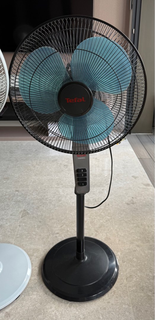 Tefal Standing Fan (16 inch), Furniture & Home Living, Lighting & Fans ...