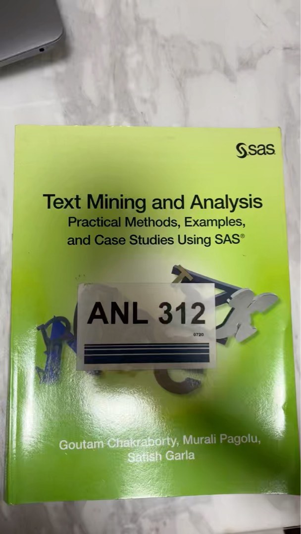 Text Mining and Analysis Textbook, Hobbies & Toys, Books & Magazines ...