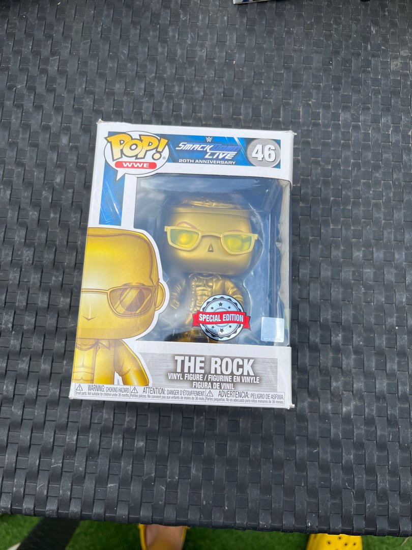 The Rock Funko Pop Special Edition, Hobbies & Toys, Toys & Games on ...