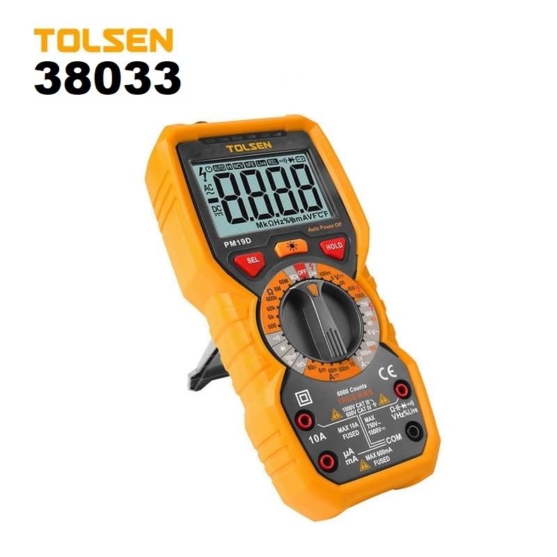 Tolsen DIGITAL MULTIMETER (INDUSTRIAL) 38033, Furniture & Home Living ...