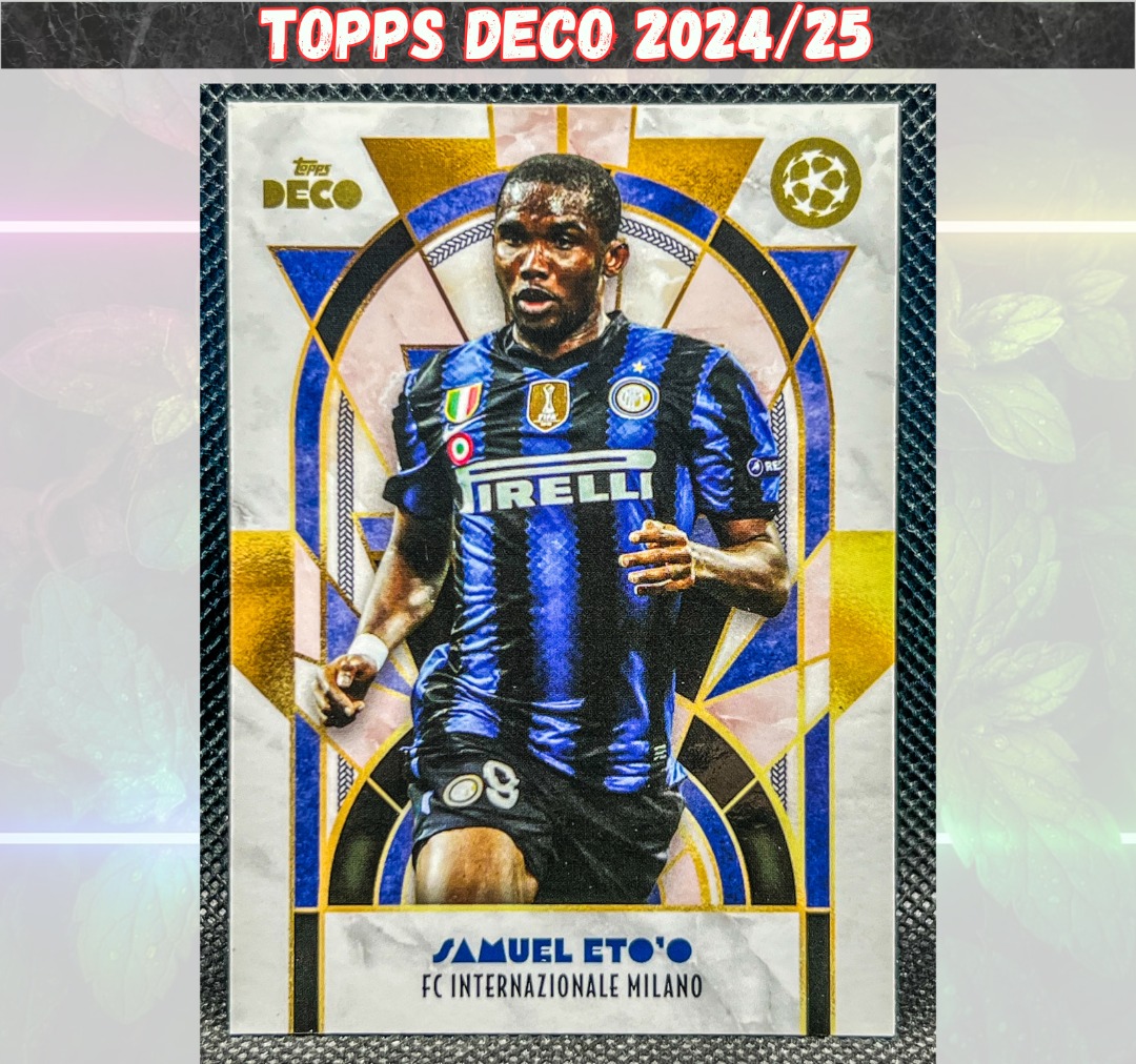 Topps Deco 2024/25: Legends - Samuel Eto’o (Inter Milan), Hobbies ...