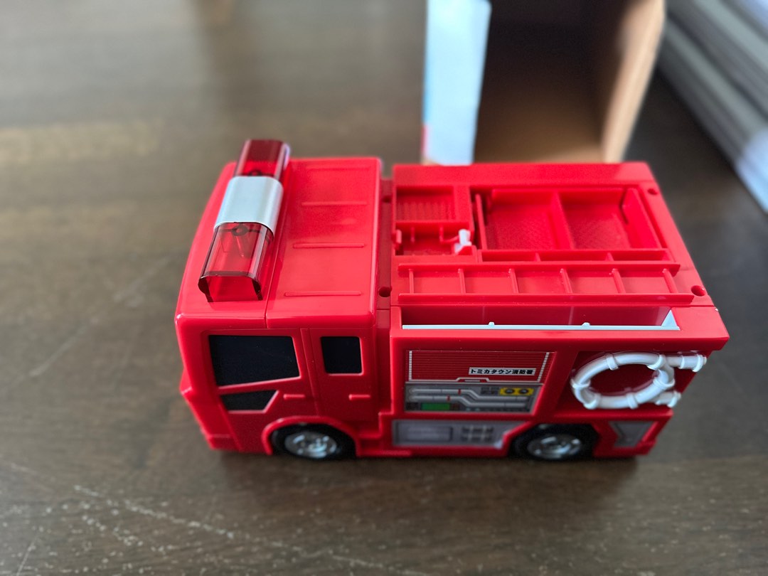 Toys R US fire truck and fire station, Babies & Kids, Infant Playtime ...