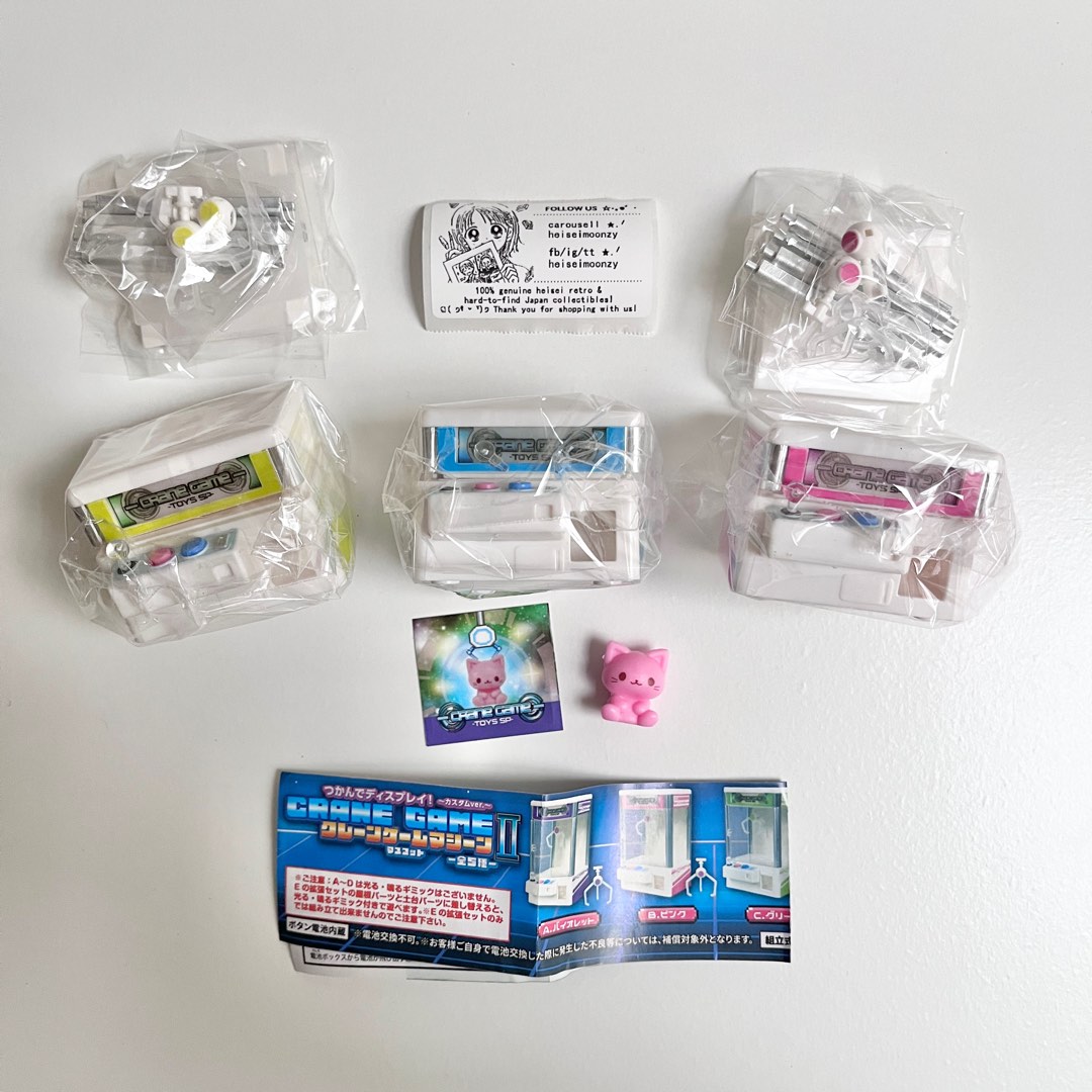 Toyspi Mini Crane Game Machine Gashapon, Hobbies & Toys, Toys & Games ...