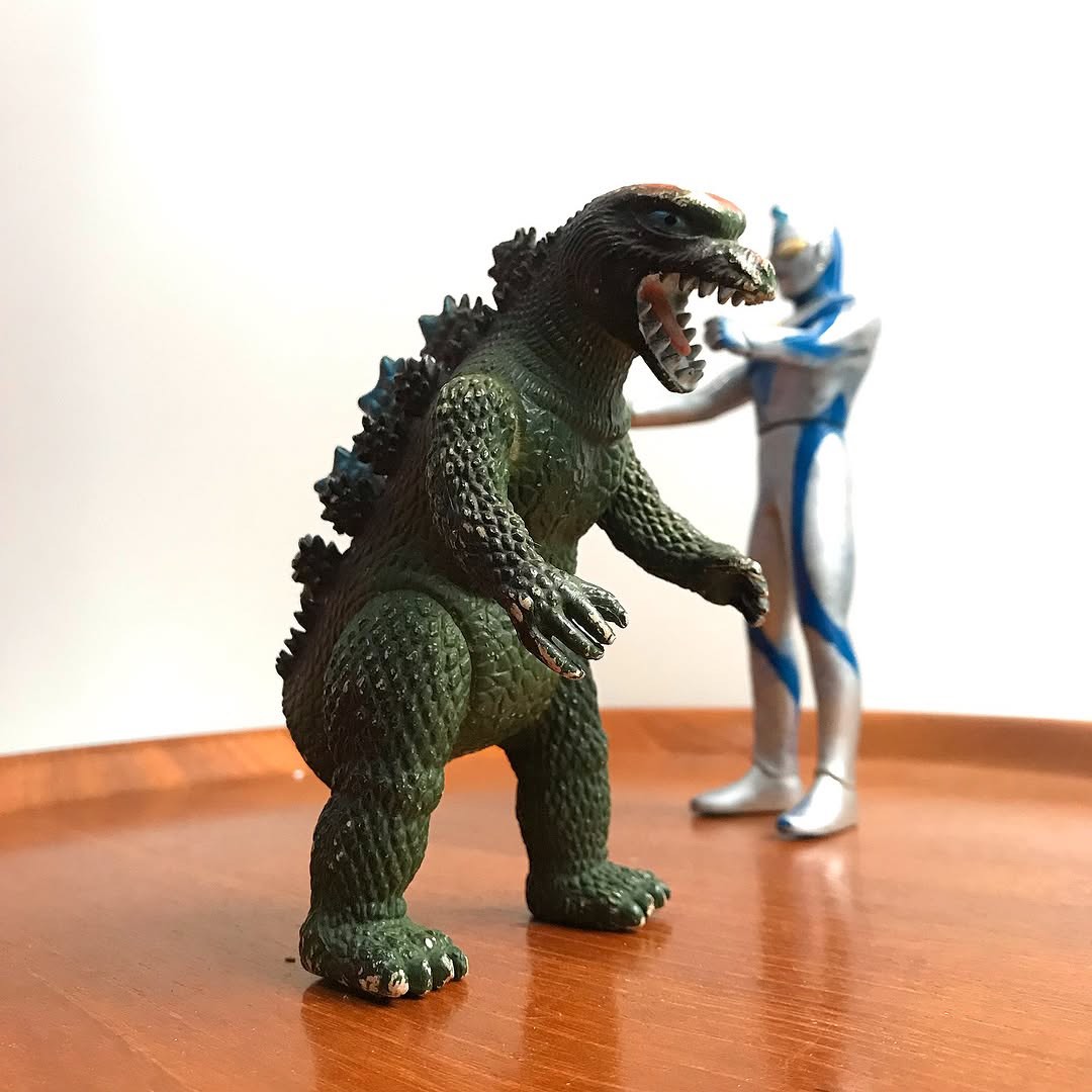 Vintage 1985 GODZILLA KING OF THE MONSTERS 13” IMPERIAL TOY TOHO CO LTD ...