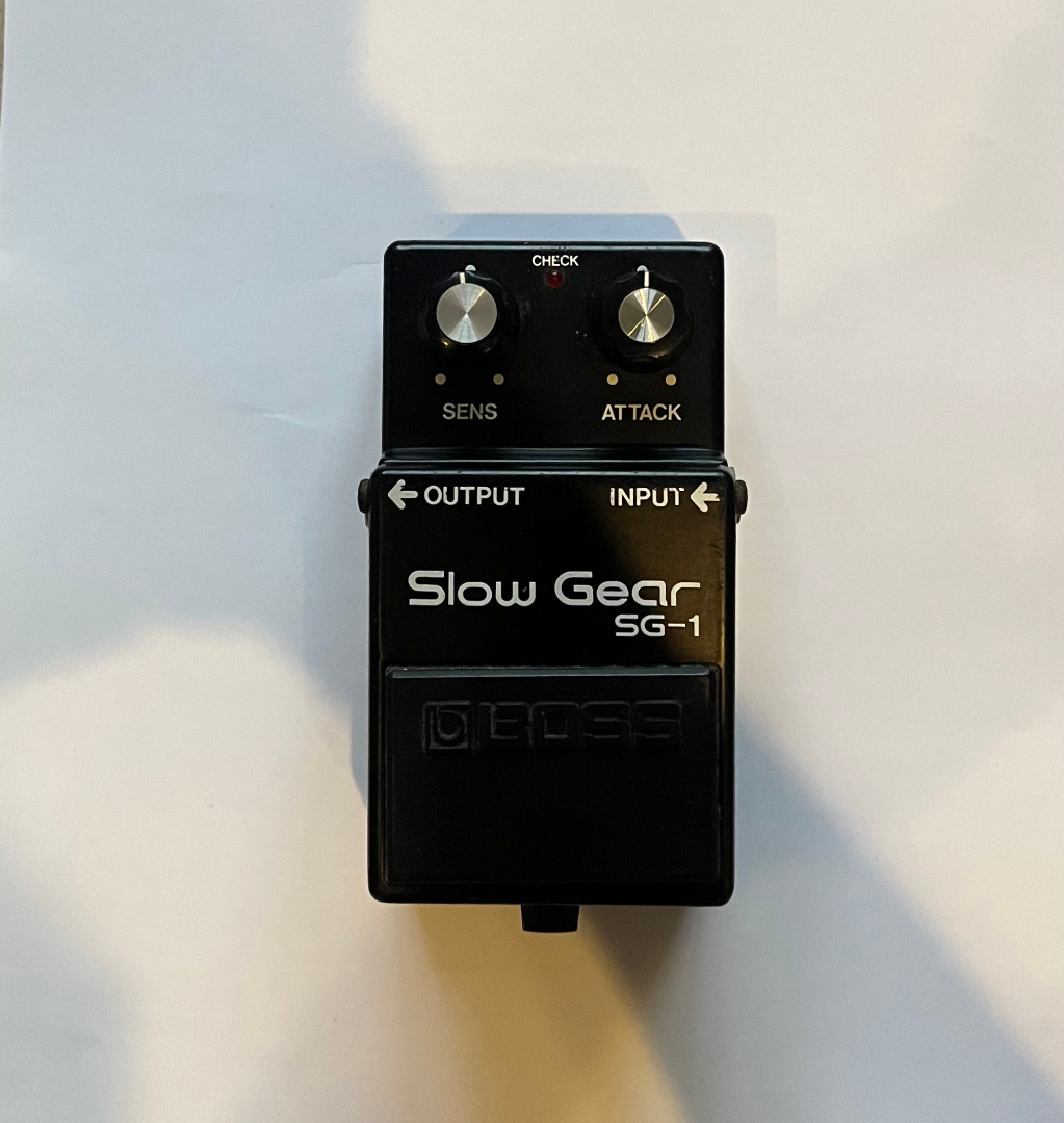Vintage Boss SG-1 Slow Gear Volume Swell Effect Pedal Guitar Bass Synth ...