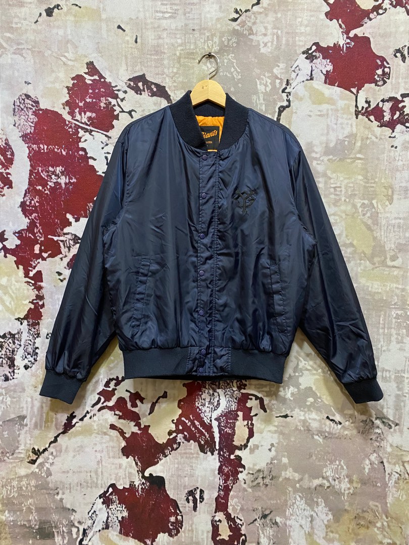 Vintage Giant Light Bomber Jacket, Men's Fashion, Coats, Jackets and ...