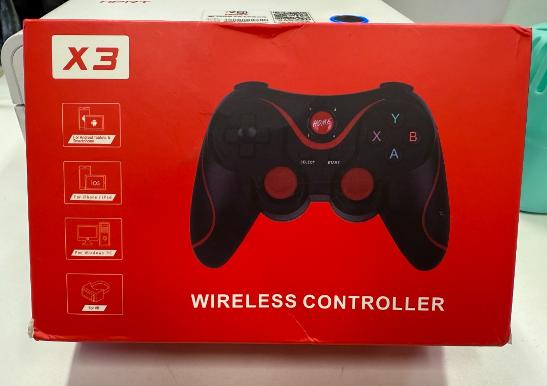 WIRELESS CONTROLLER X3, Video Gaming, Gaming Accessories, Controllers ...