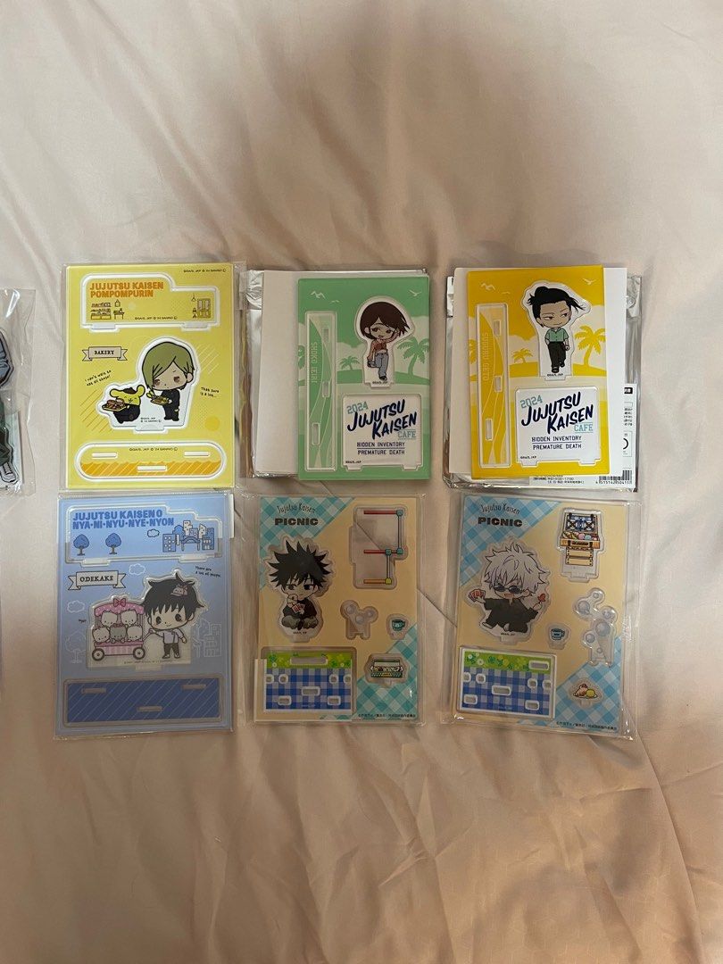 WTS Jujutsu Kaisen Chibi/Sanrio Acrylic Stands - Gojo, Geto, Nanami ...