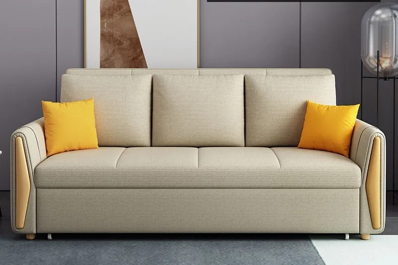 A&2006 Retractable Sofa Bed Storage Sofa Dual Purpose Foldable Sofa ...