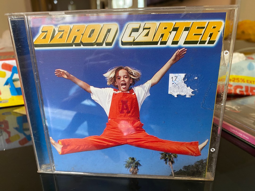 AARON CARTER - Self Titled Album - Original Synth-Pop Ballad Music ...