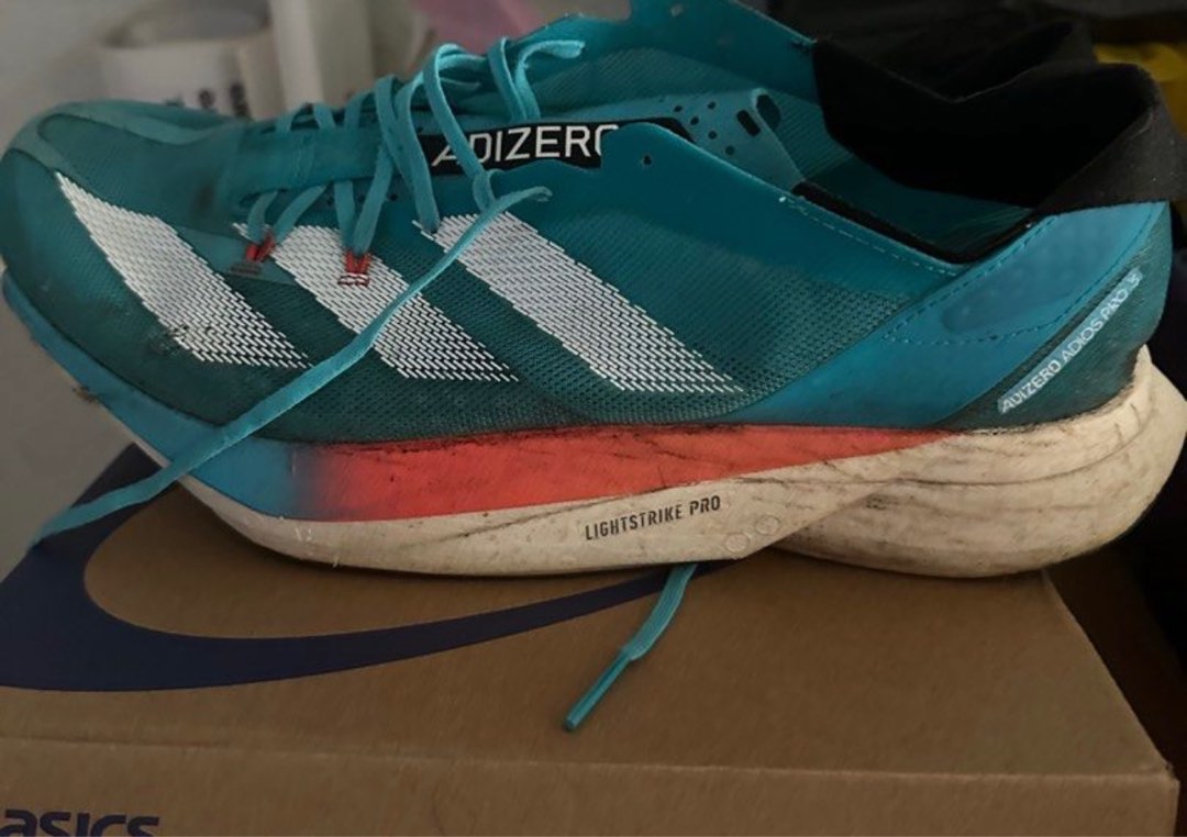 Adidas Adios Pro 3 & Community garden dunk, Men's Fashion, Footwear ...