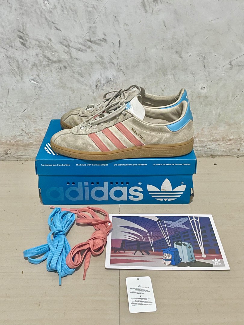Adidas Munchen 24 City Series | Not Samba Spezial Gazalle, Fesyen Pria ...