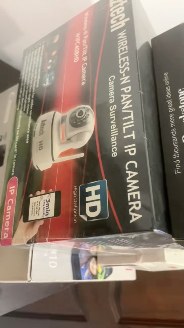 Aitech Wireless-N Pan Tilt IP Camera, Computers & Tech, Parts ...