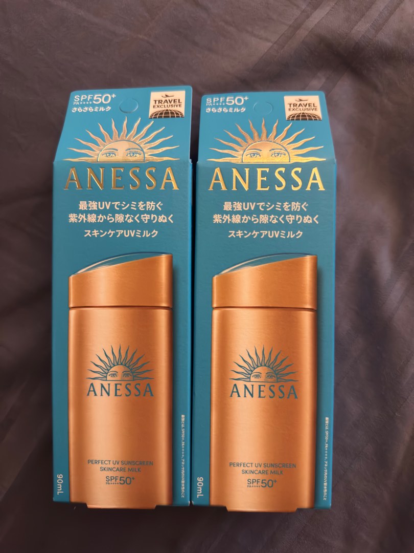 Anessa Milk Sunscreen 90ml, Beauty & Personal Care, Face, Face Care ...