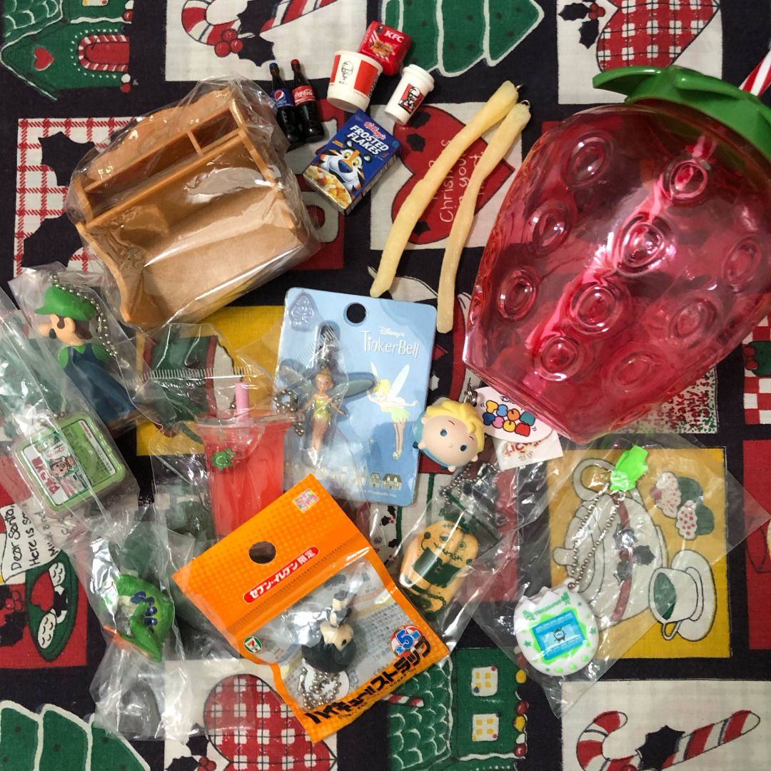 (Sale!) Assorted Anik Anik Trinkets Toys Charms Keychains Miniatures ...