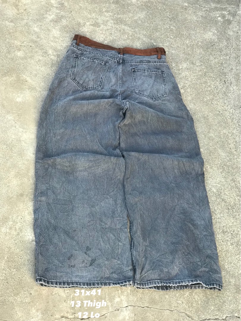 Baggy Acid Pants, Men's Fashion, Bottoms, Jeans on Carousell