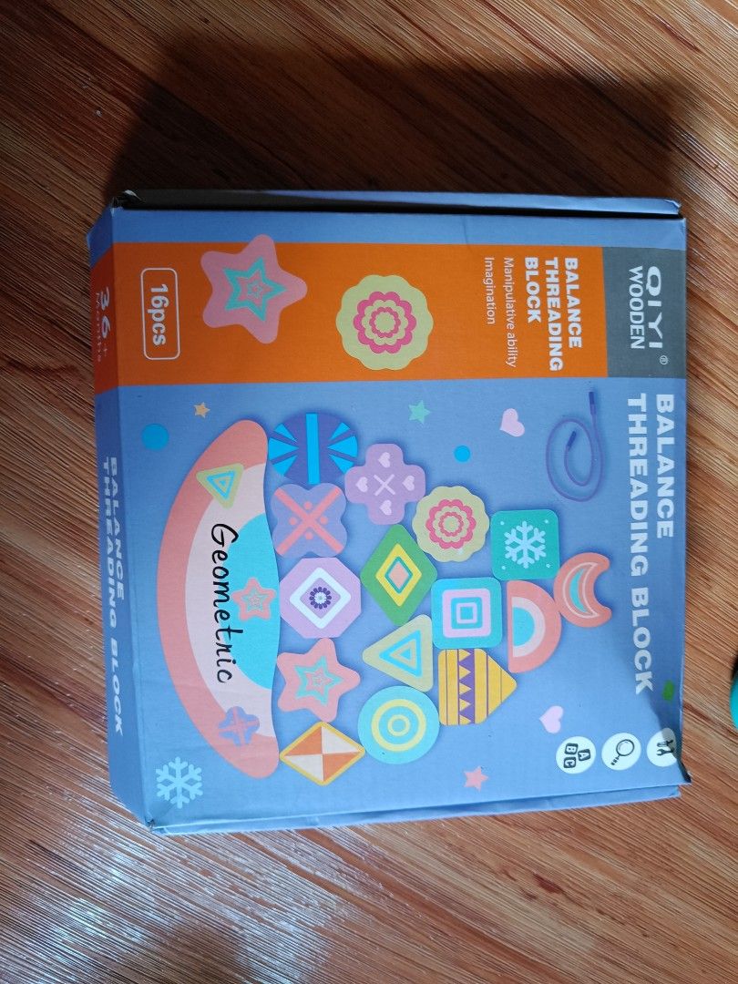 Balance threading block, Hobbies & Toys, Toys & Games on Carousell
