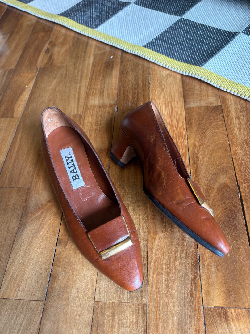 Bally Heels (authentic vintage), Women's Fashion, Footwear, Heels on ...