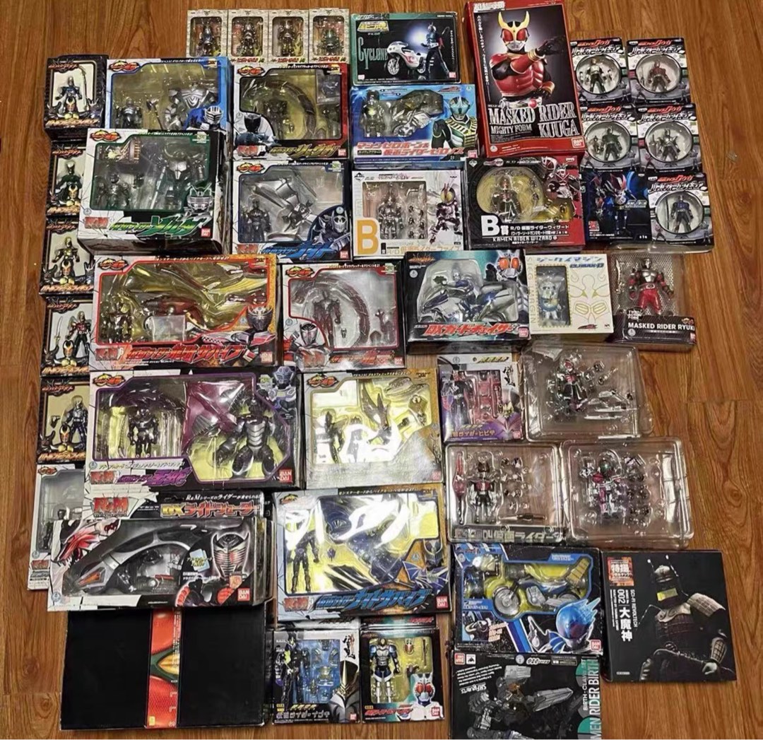 BANDAI MASKED RIDER TIGER FIGURE, Hobbies & Toys, Toys & Games on Carousell