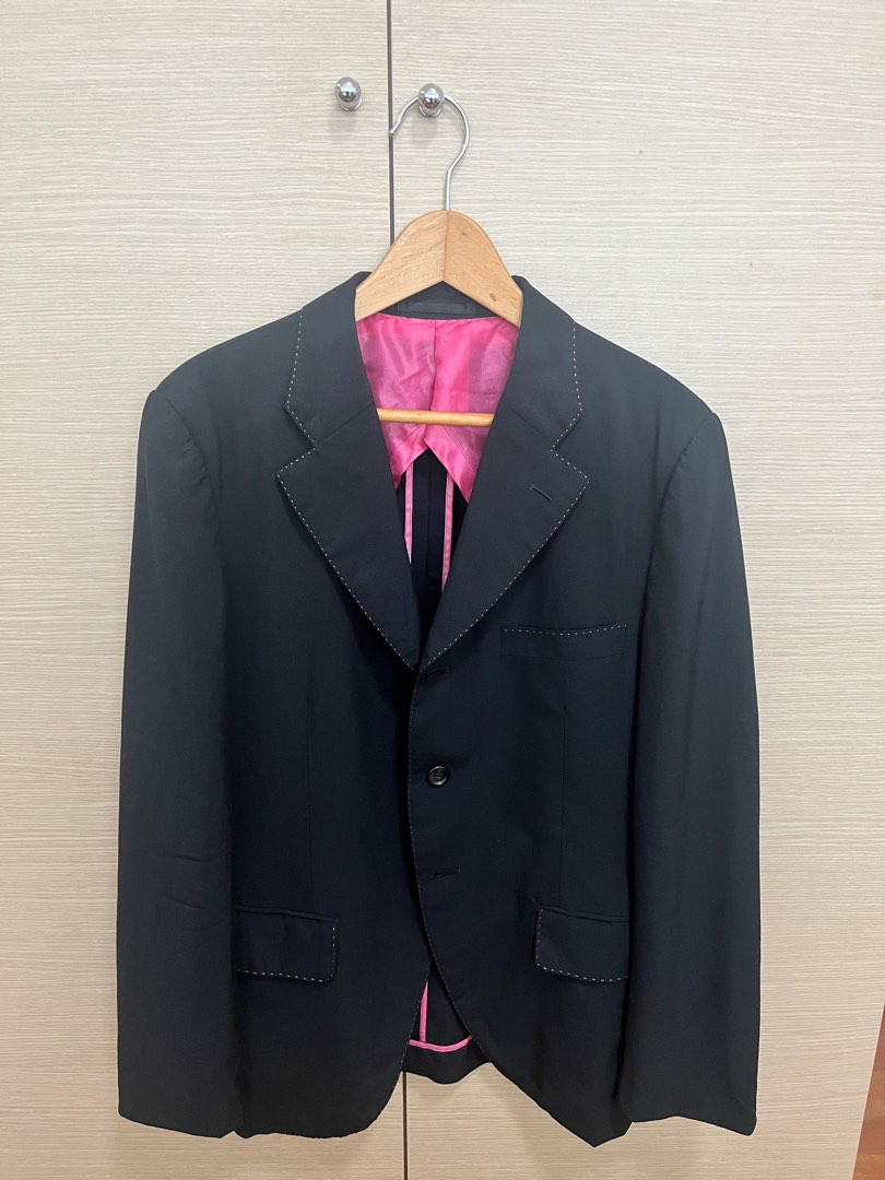 CDG Blazer Archive Early 2000s, Men's Fashion, Coats, Jackets and Outerwear on Carousell