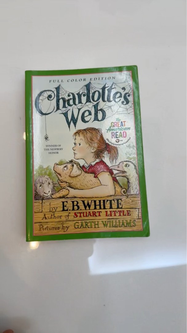 Charlotte's Web Full Color Edition Book, Hobbies & Toys, Books ...