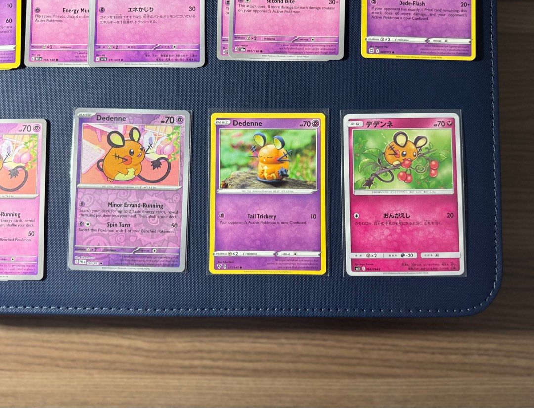 Dedenne Pokemon Cards, Hobbies & Toys, Toys & Games on Carousell