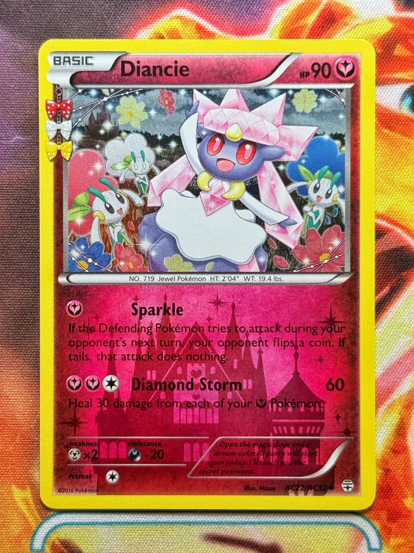 Diancie Radiant Collection - Pokemon Cards Generation RC22, Hobbies ...