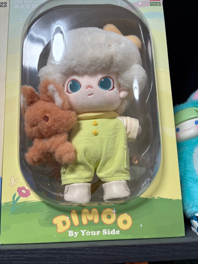 Dimoo By your side plushie, Hobbies & Toys, Toys & Games on Carousell