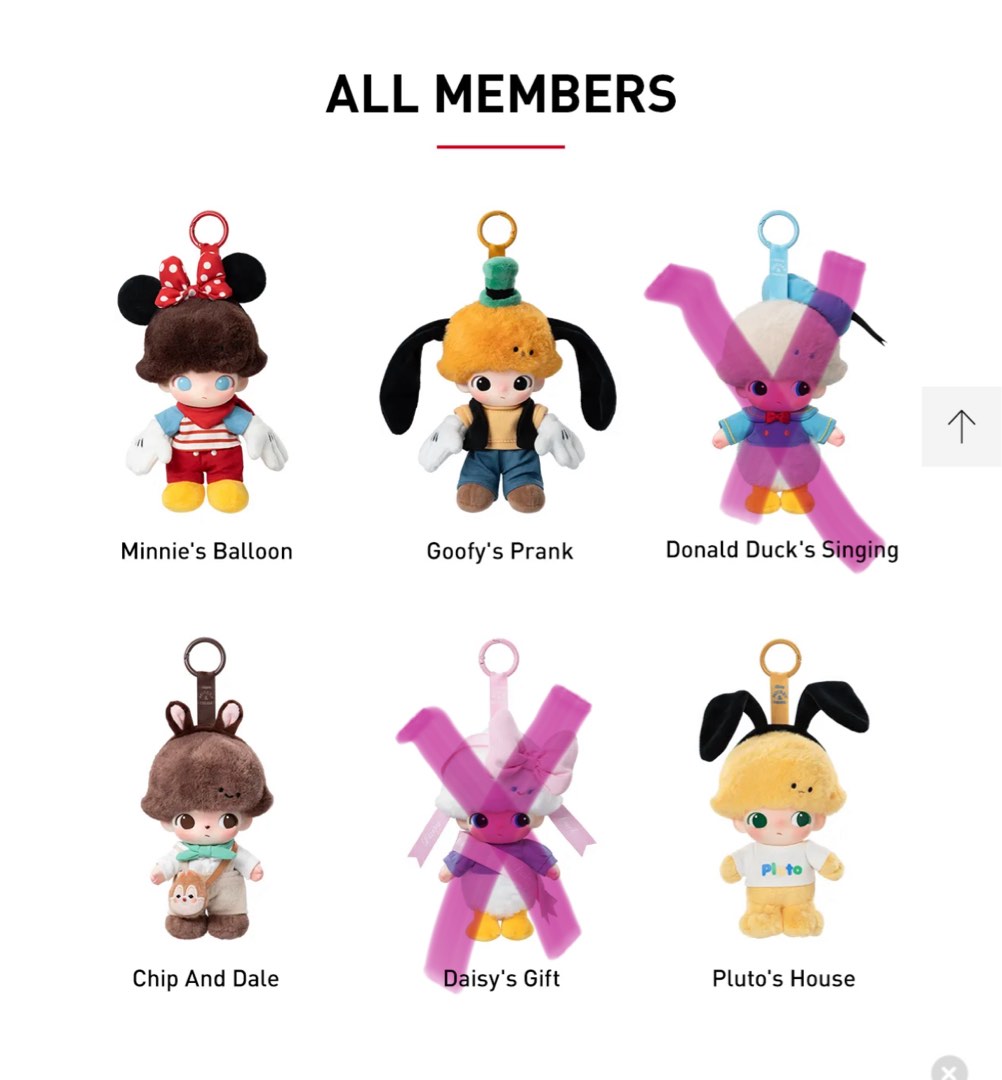 Dimoo Disney Plush Pendant Confirmed Design, Hobbies & Toys, Toys ...