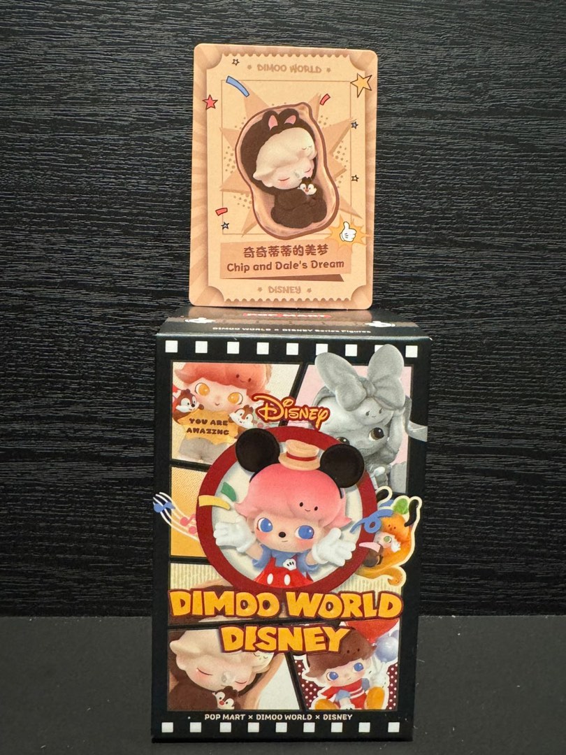Dimoo World x DIsney Series - Chip and Dale’s Dream, Hobbies & Toys ...