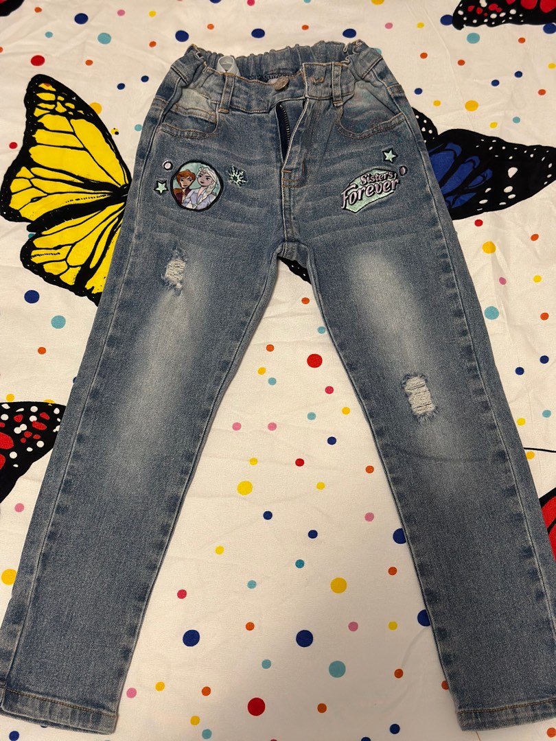 Disney Jeans, Babies & Kids, Babies & Kids Fashion on Carousell