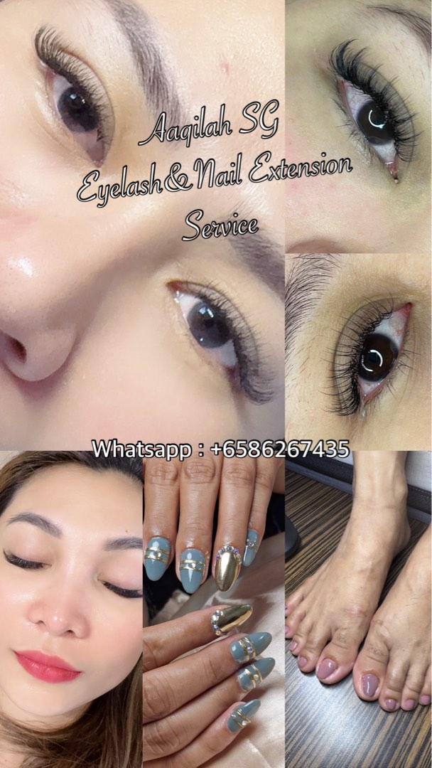 Eyelash Extensions Walk in/Home Service, Beauty & Personal Care, Face ...