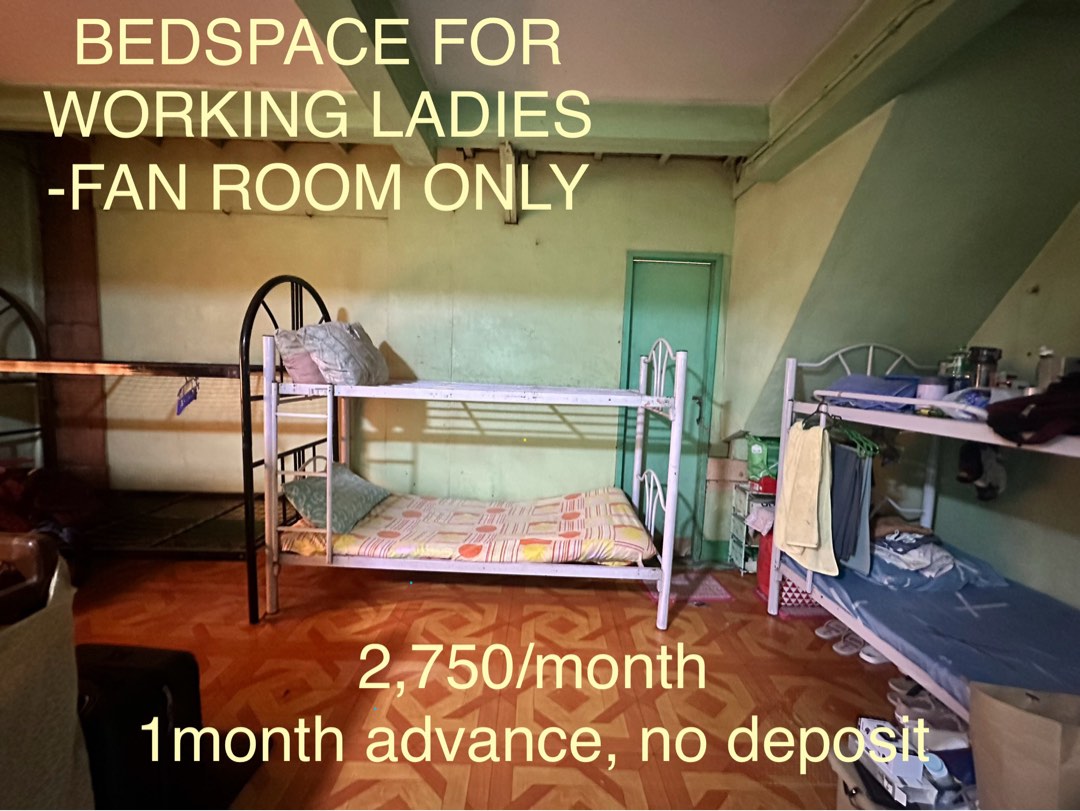 Female Bed Space - Pasay City, Property, Rentals, Room Rentals on Carousell
