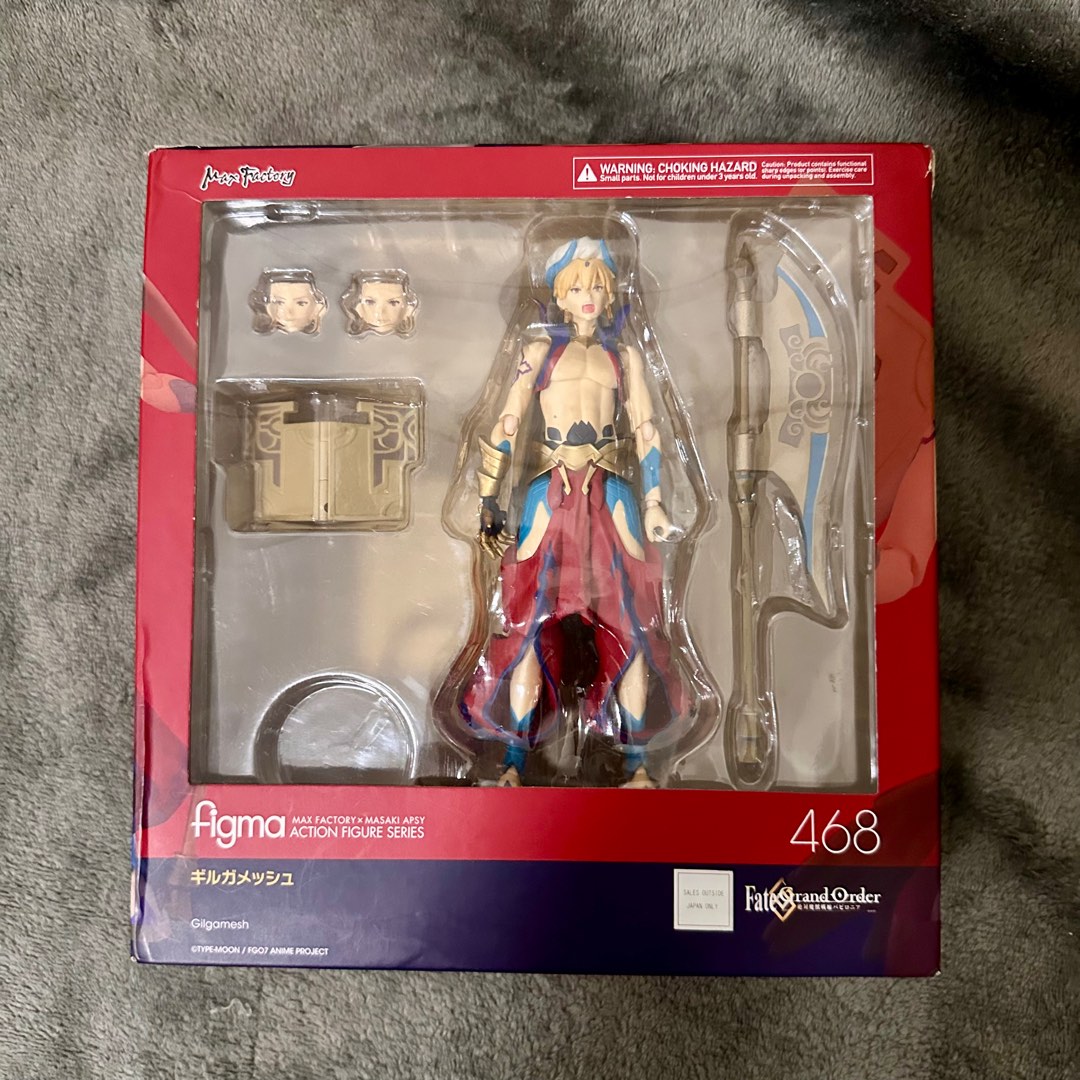 Figma FGO Gilgamesh Caster, Hobbies & Toys, Toys & Games on Carousell