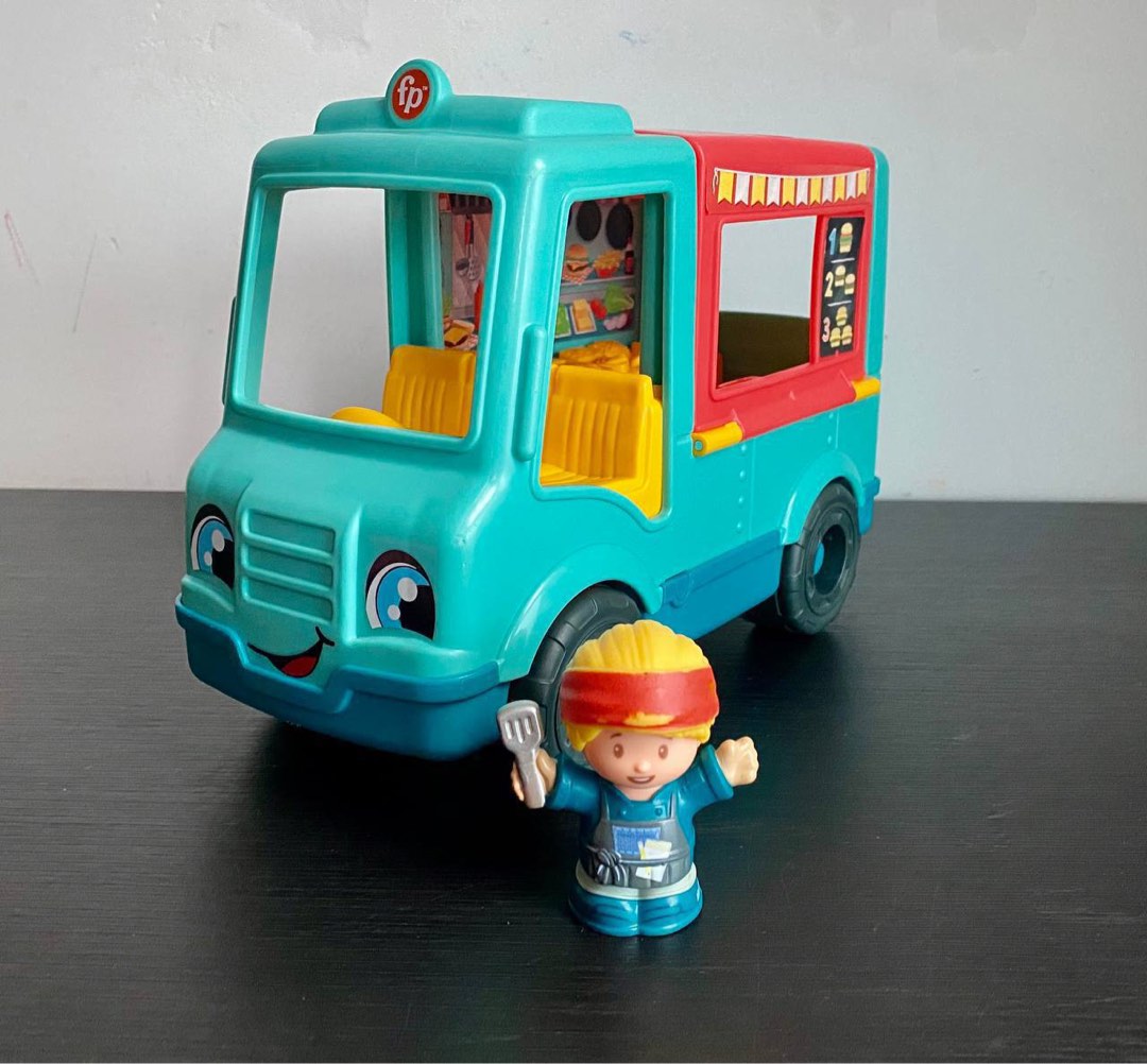 Fisher Price Little People Burger Food Truck, Hobbies & Toys, Toys ...
