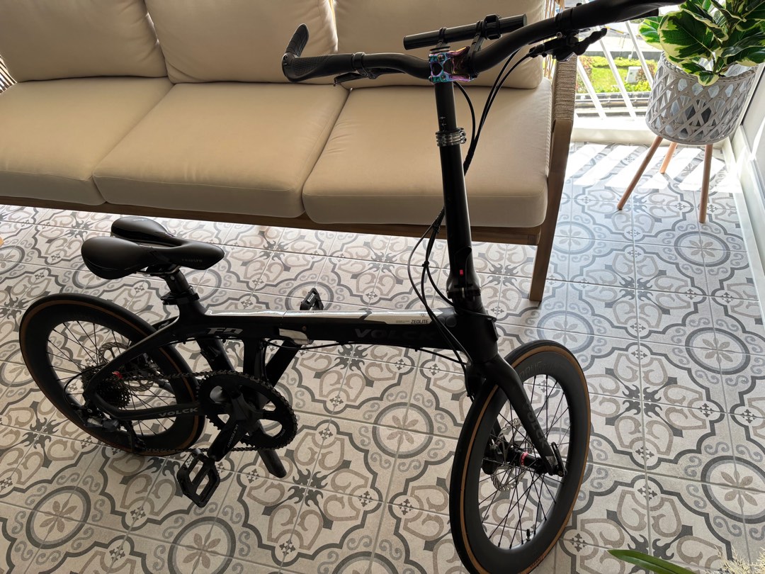 Foldable Bicycle Sava Z1 Foldie Bike Volvo Zeolite Ultegra Carbon Fibre ...