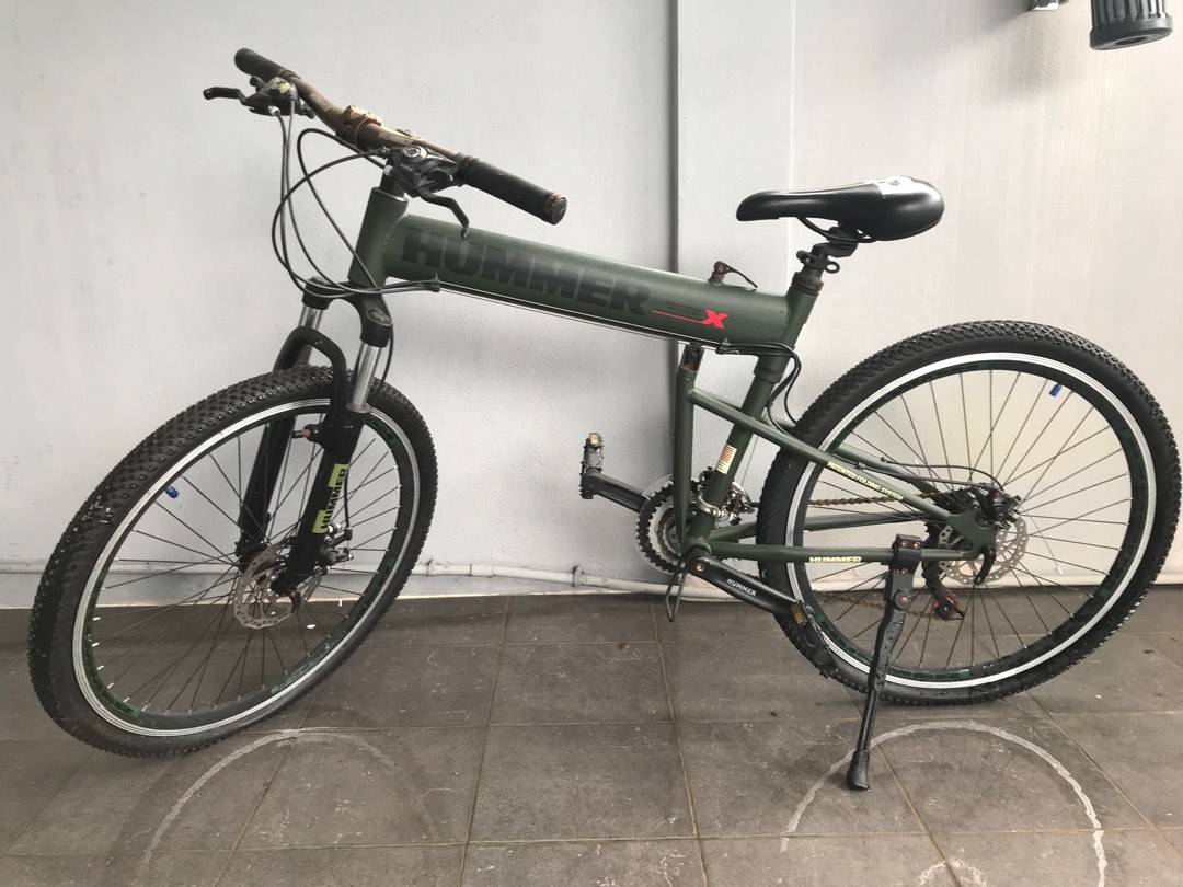 Folding Bike HUMMER, Sports Equipment, Bicycles & Parts, Bicycles on ...