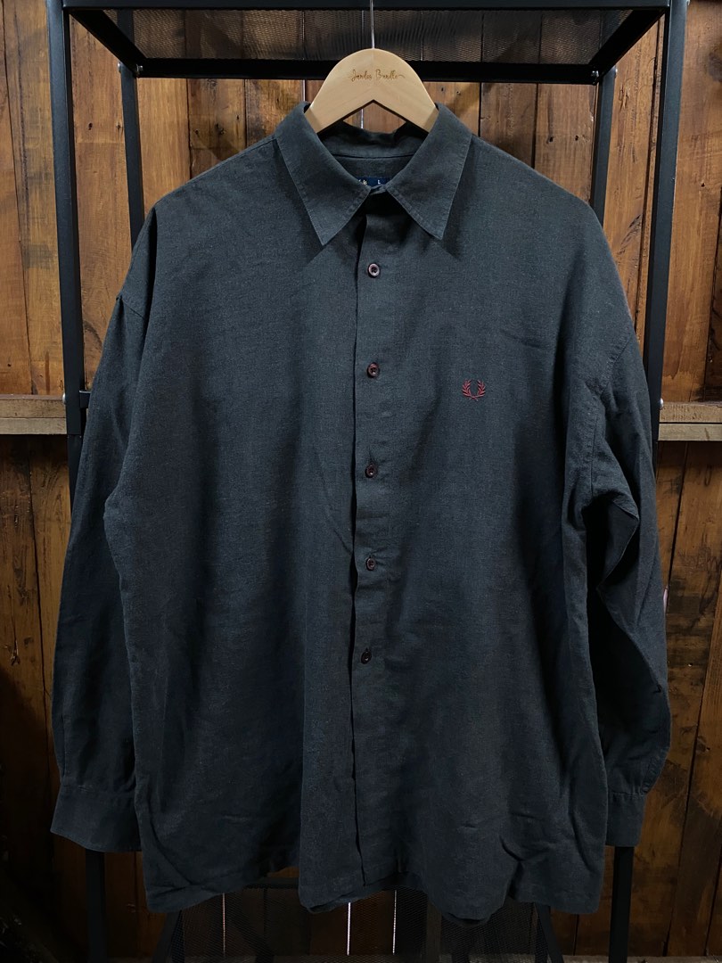FRED PERRY Kemeja, Men's Fashion, Tops & Sets, Tshirts & Polo Shirts on ...