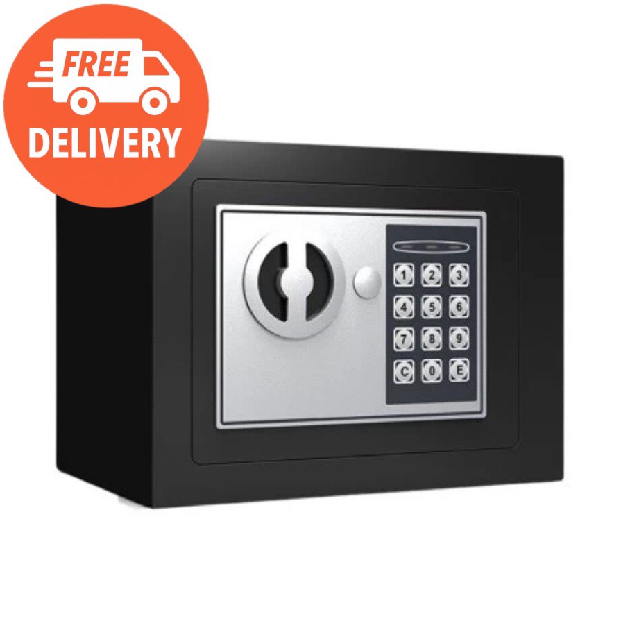[FREE DELIVERY] Digital Password Safe Box | Electronic Locking Security ...