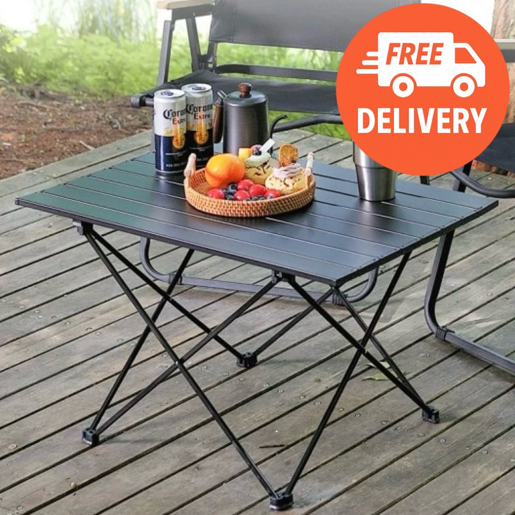 [FREE DELIVERY] Foldable Outdoor Table | Portable Folding Picnic Table ...