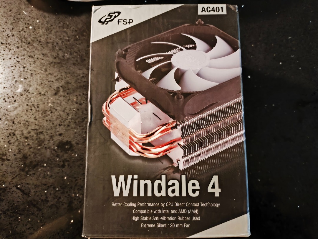 FSP WINDALE 4 風冷 塔散 散熱器 CPU Cooler LGA1150 AM4, 電腦＆科技, 電腦周邊及配件, 其他 ...
