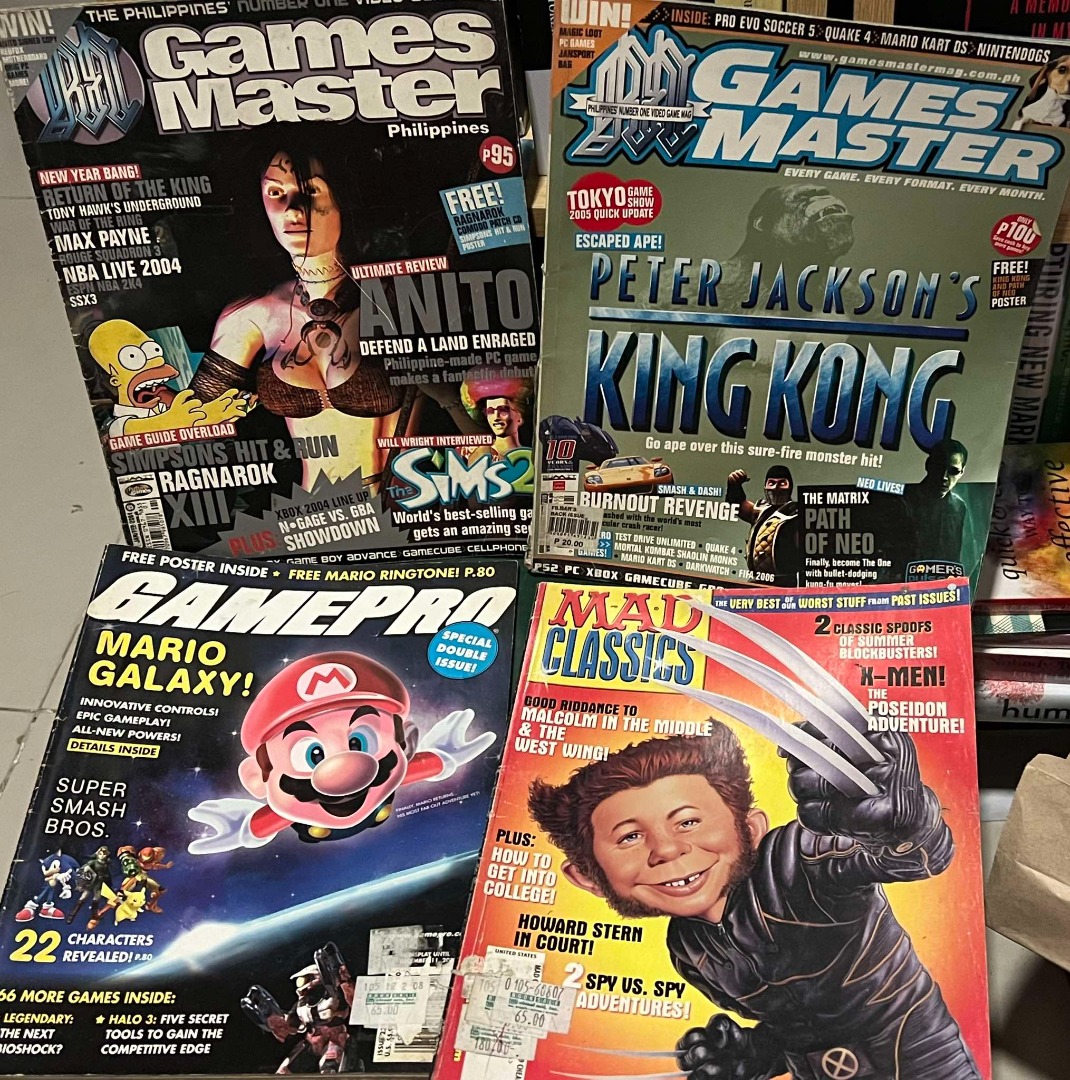 Games and MAD Magazine, Hobbies & Toys, Books & Magazines, Magazines on ...