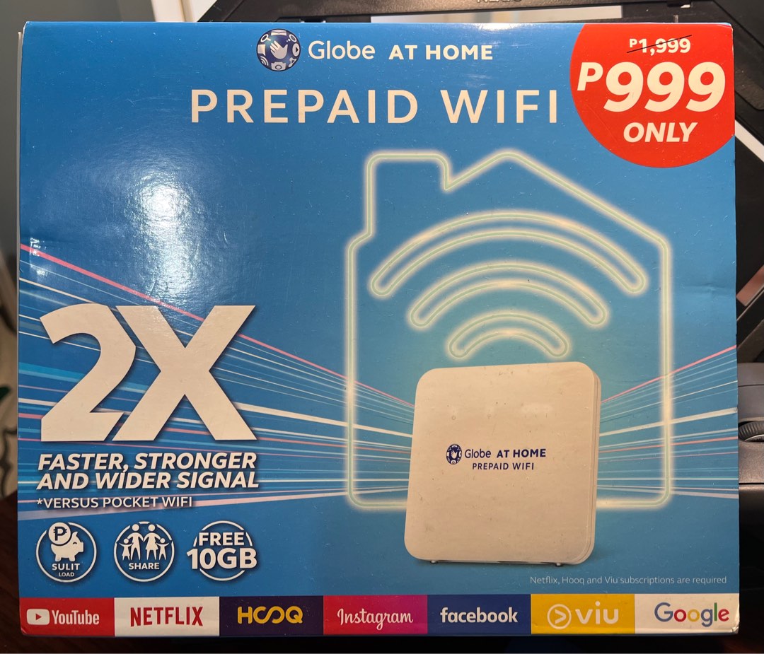 Globe / GOMO at Home prepaid WiFi G4 LTE, Mobile Phones & Gadgets, Other Gadgets on Carousell