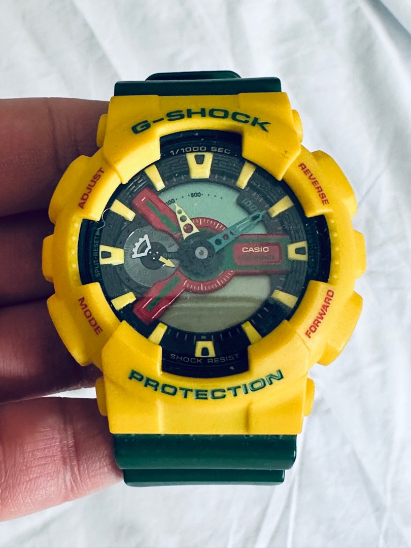 Gshock Casio “Rastafarian” GA-110RF, Men's Fashion, Watches ...