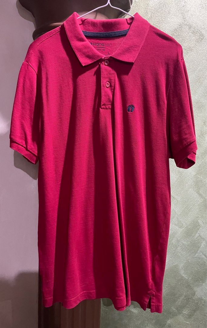 Hang Ten polo shirt L, Men's Fashion, Tops & Sets, Tshirts & Polo ...