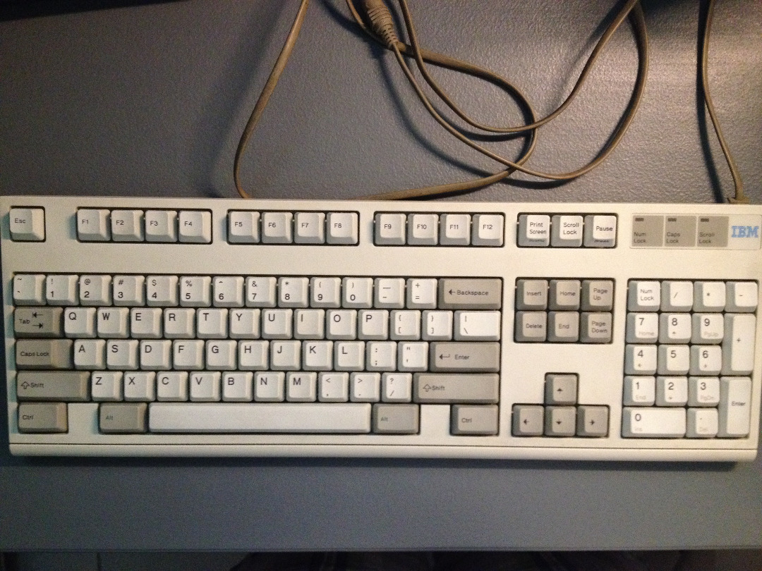 IBM Model M2 Vintage Mechanical Keyboard, Computers & Tech, Parts ...