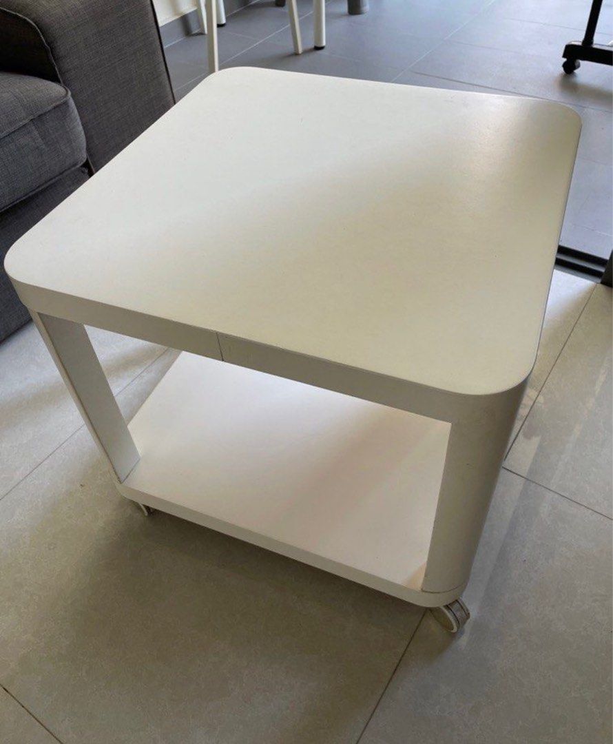 Ikea Tingby Side Table + roller , Furniture & Home Living, Furniture ...
