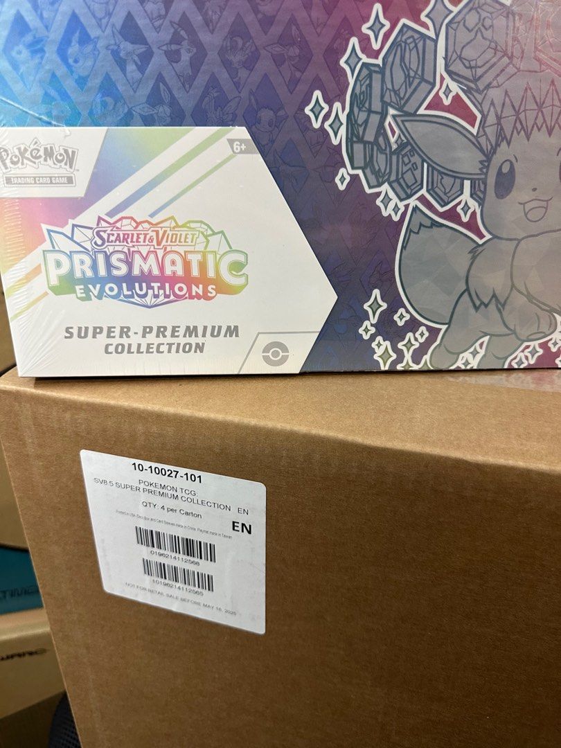 (Last one) Prismatic Evolutions Super Premium SPC sv8.5, Hobbies & Toys ...