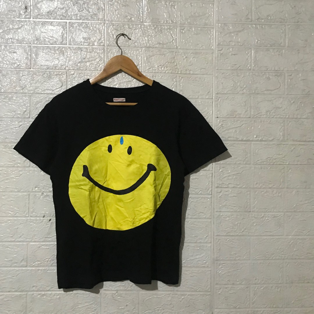 Kapital Kountry Smiley face Script tee, Luxury, Accessories on Carousell