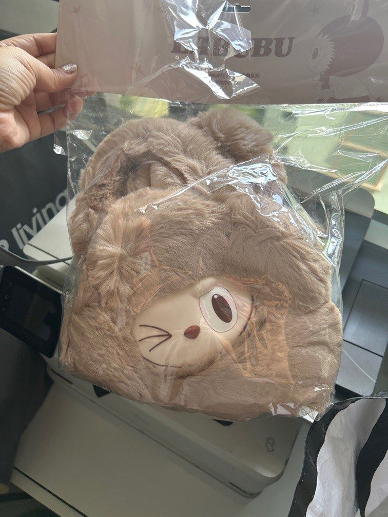 Labubu Sling bag (Brand New but plastic is ripped slightly), Hobbies ...